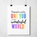 There's Only One You in This Wonderful World, Mister Rogers Quote, Kids ...
