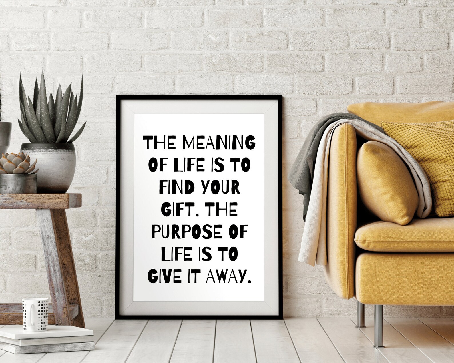 Meaning of Life Printable Purpose of Life Wall Art Kids - Etsy