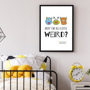 Monster Inspirational Prints,nursery Wall Art,halloween Art ...