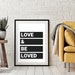 Love Quote Printable Kids Nursery Wall Art Decor Easy Gift Ideas ...