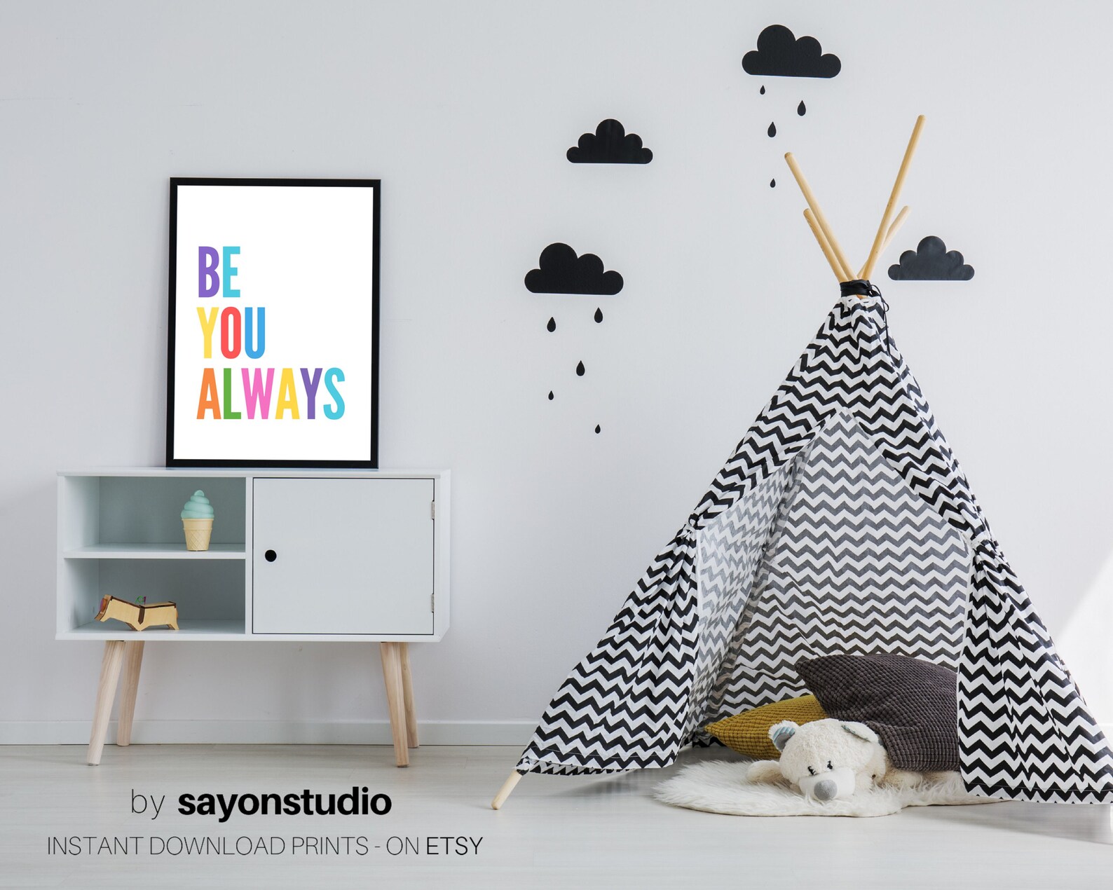 Printable Children's Quote Positive Classroom Decor | Etsy