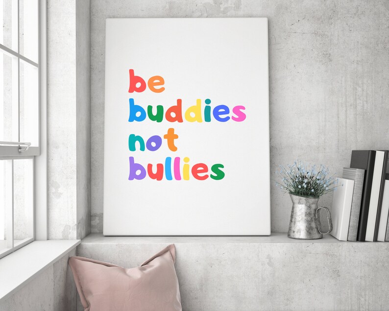 Printable Classroom Decor Back to School Wall Art Anti - Etsy