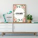 Printable Motivational Quotes Foliage Wall Art Greenery Poster Flower ...