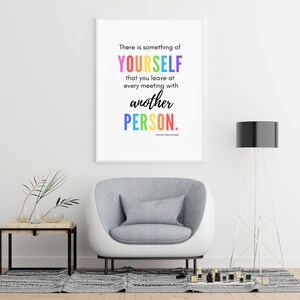 Mr. Rogers Printable There is Something of Yourself Classroom Wall Art ...