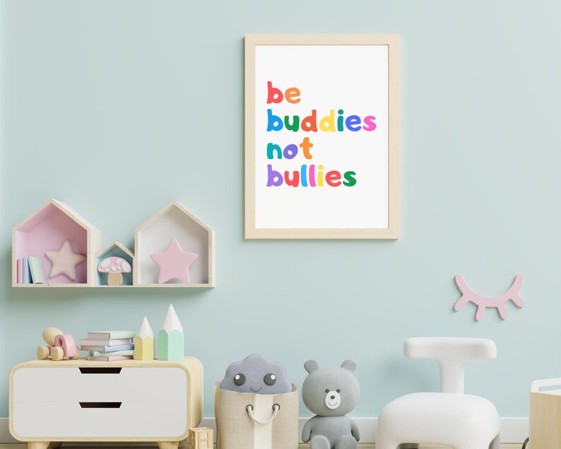 Printable Classroom Decor Back to School Wall Art Anti - Etsy