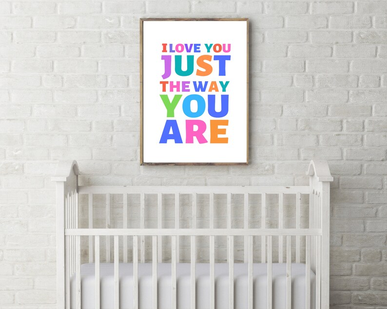 Love Quote Printable Kids Nursery Wall Art Decor Easy Gift - Etsy