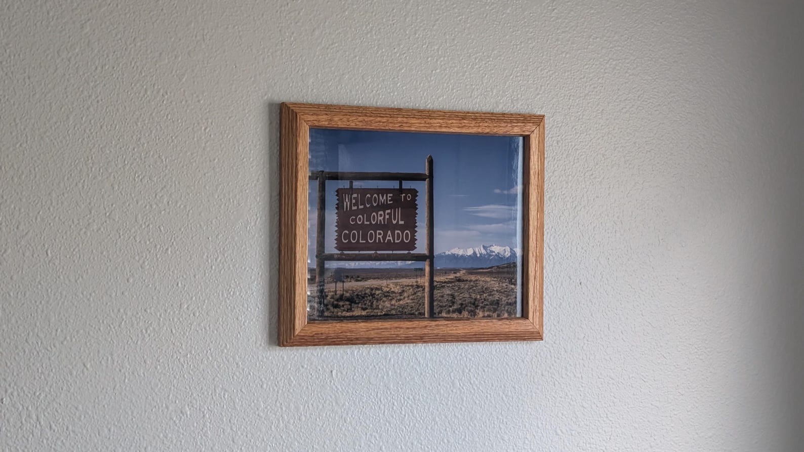 Welcome to Colorado Photography Print Welcome Sign Framed Gift - Etsy