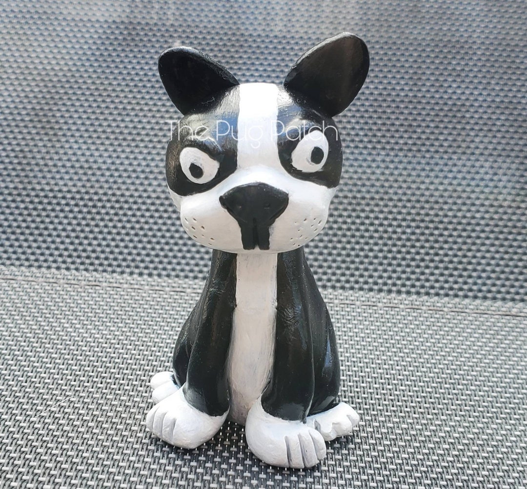 Boston Terrier Sculpture - Etsy