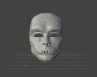 Silver Bellatrix Lestrange Death Eater Mask Ring - Etsy