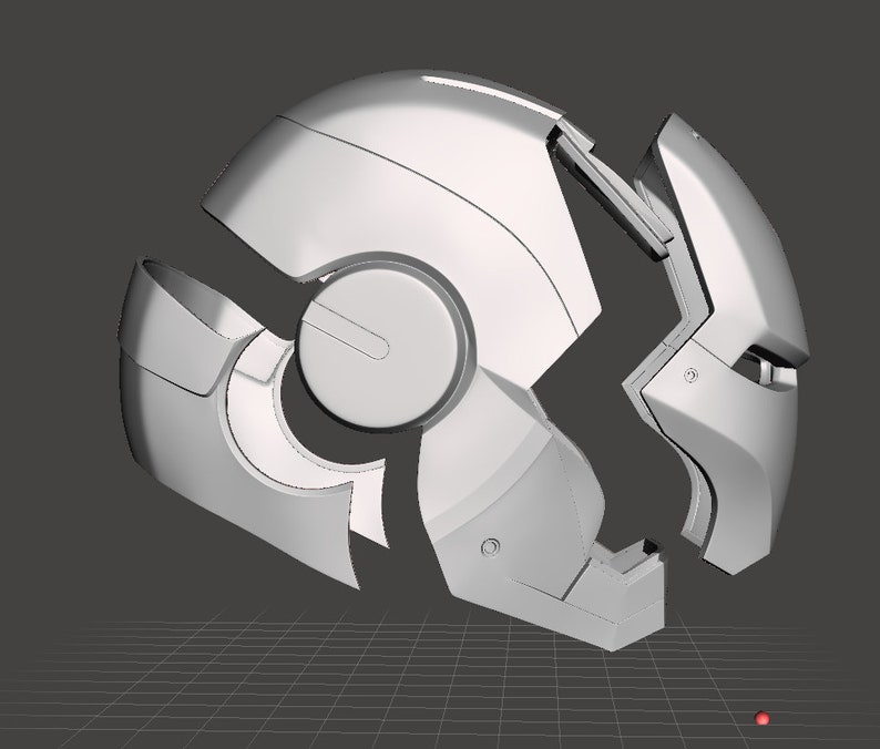 Iron Man MK3 Helmet - Etsy