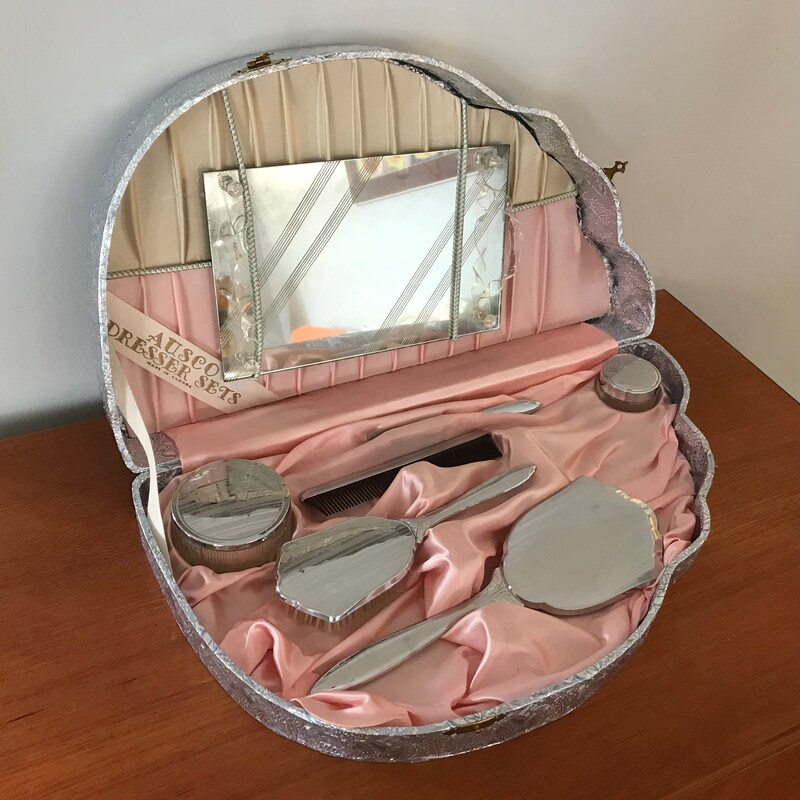 Vintage Vanity Set - Etsy
