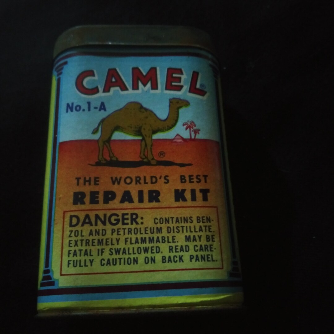 Camel Tire Repair Kit - Container Only - No 1-A - Circa 1960's - Etsy