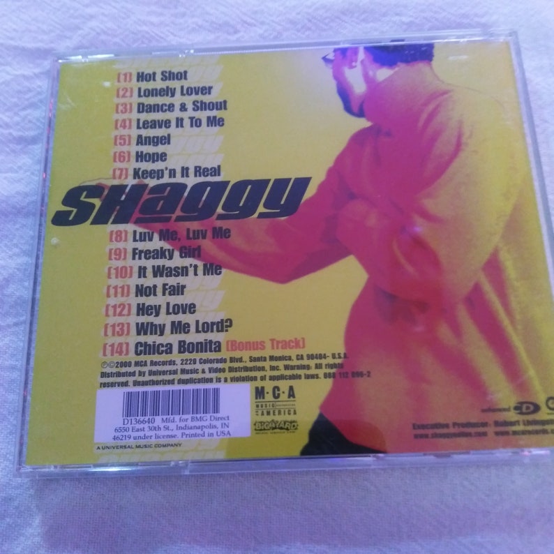 Shaggy - Hotshot - CD Release - Etsy
