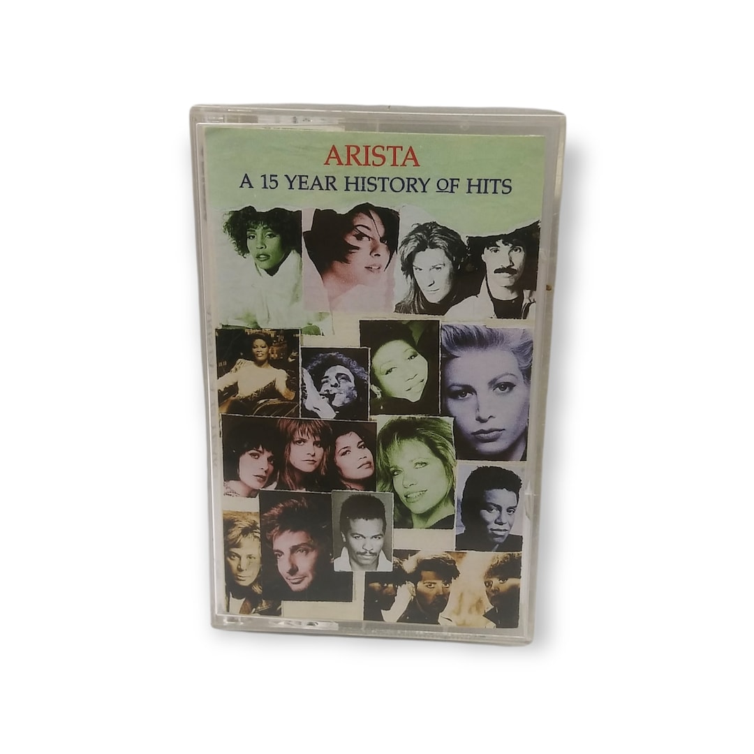 VINTAGE - ARISTA - A 15 Year History of Hits - Cassette - 1991 Arista ...