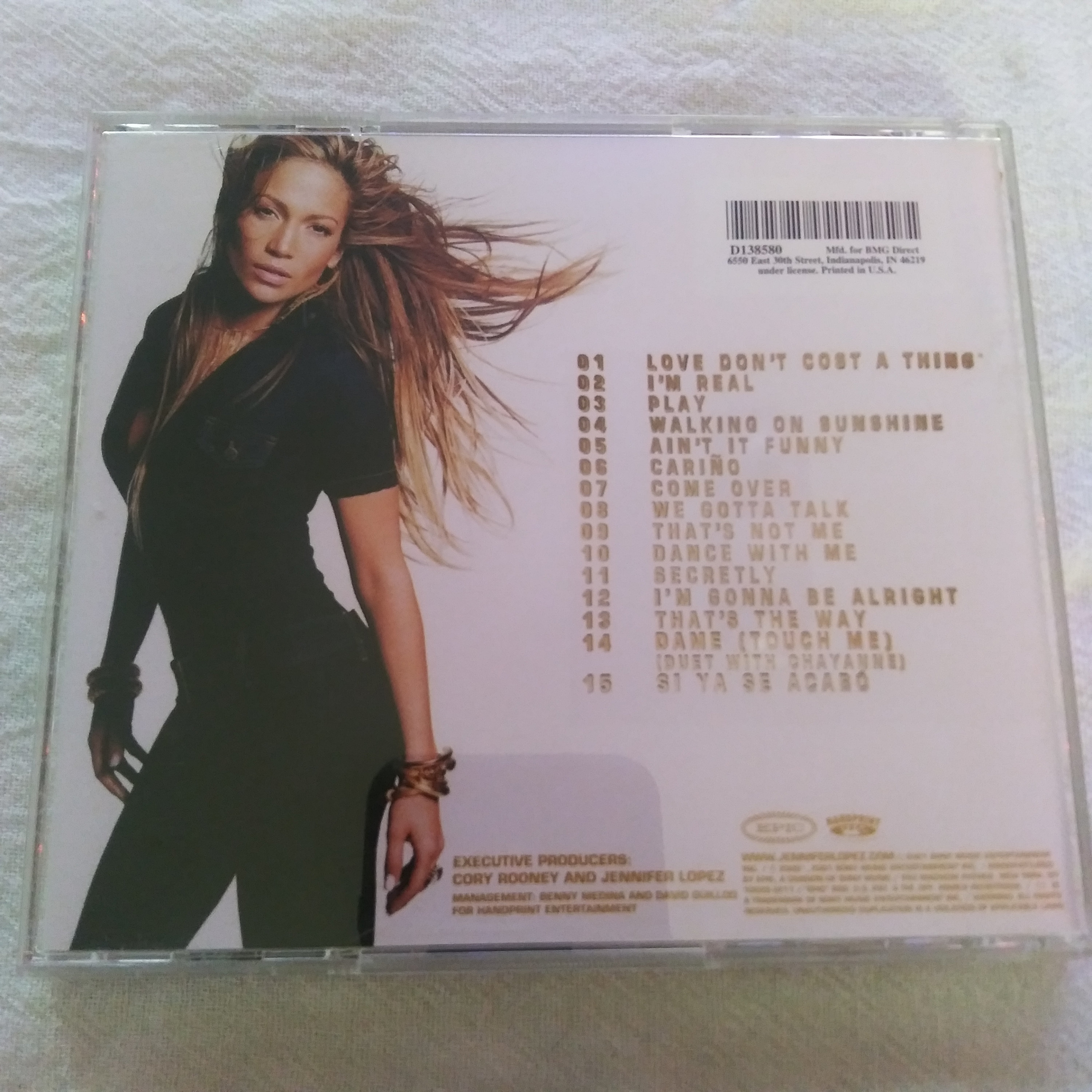 J LO - Self Titled - Jennifer Lopez - 2001 CD Release - Etsy