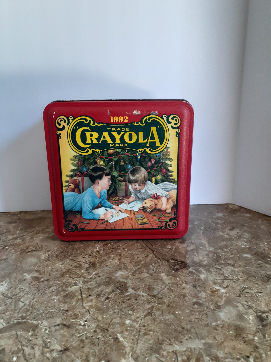 Crayola Tin Box - Etsy