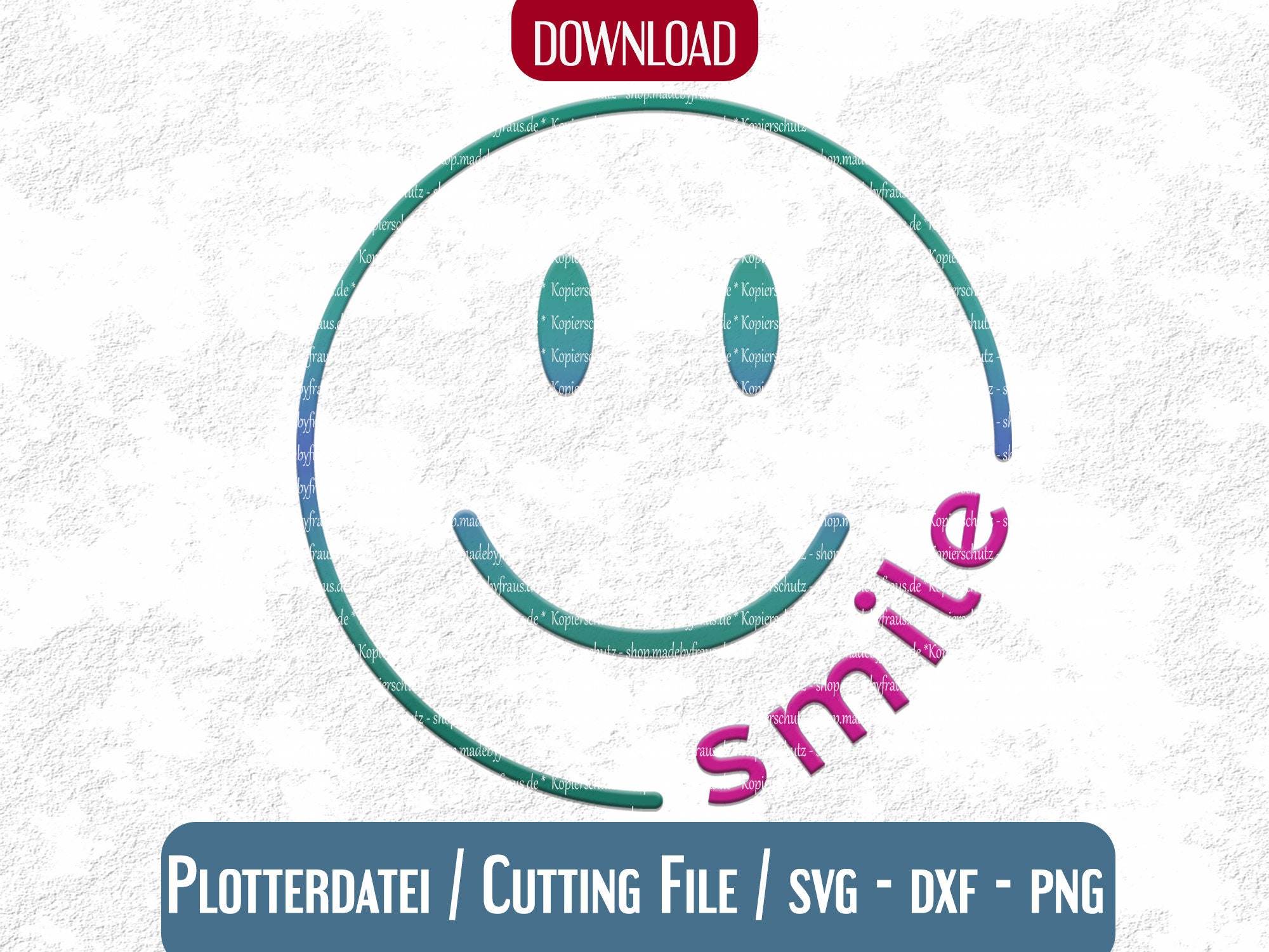 Plotter File SMILE Smile to Plot Emoji Smiley - Etsy Hong Kong