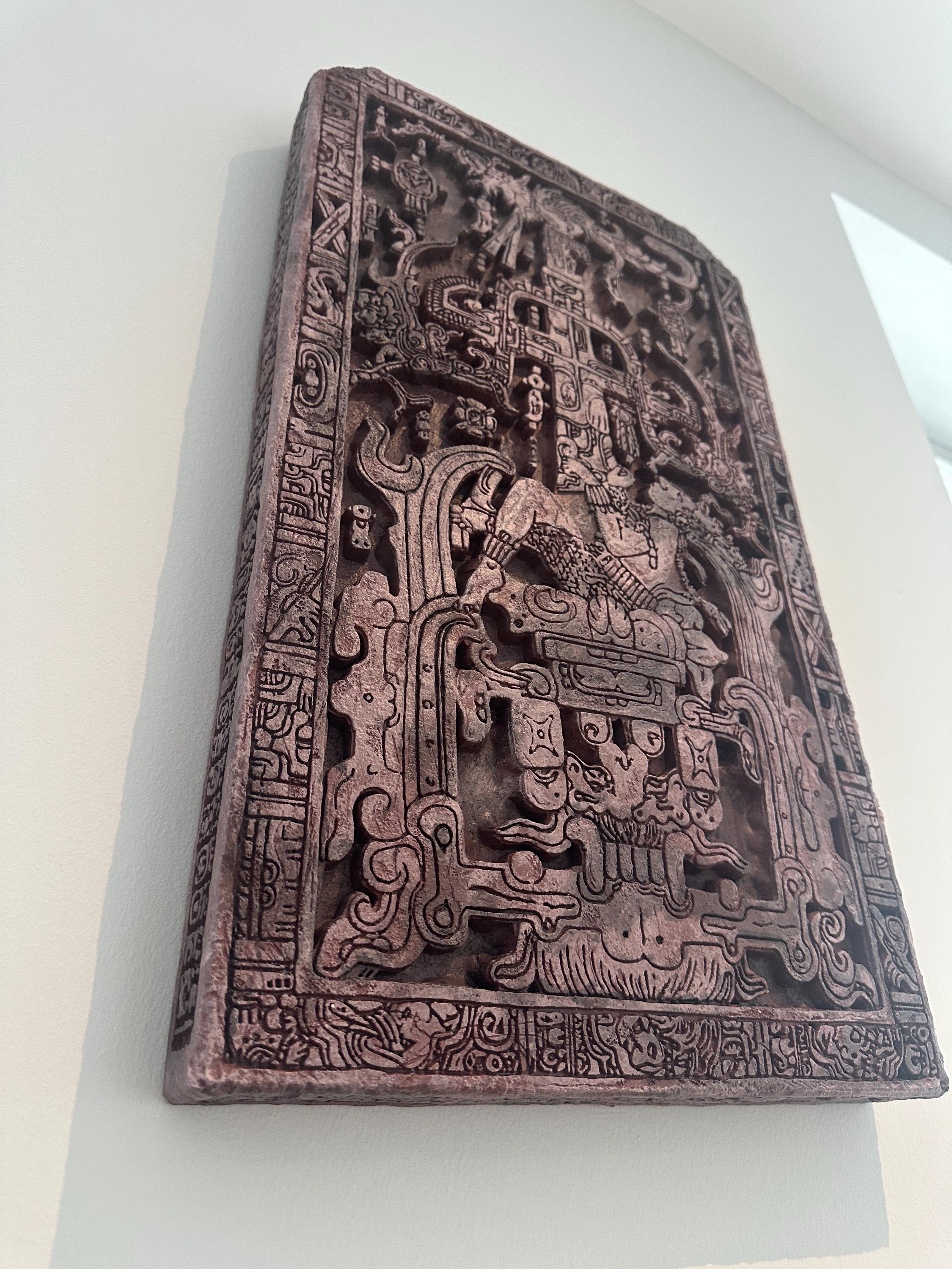 Tomb of Mayan King Pakal’s Sarcophagus Lid - Etsy