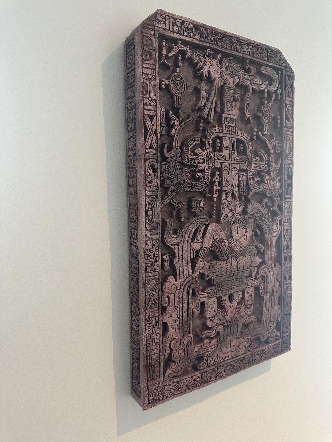 Tomb of Mayan King Pakal’s Sarcophagus Lid - Etsy