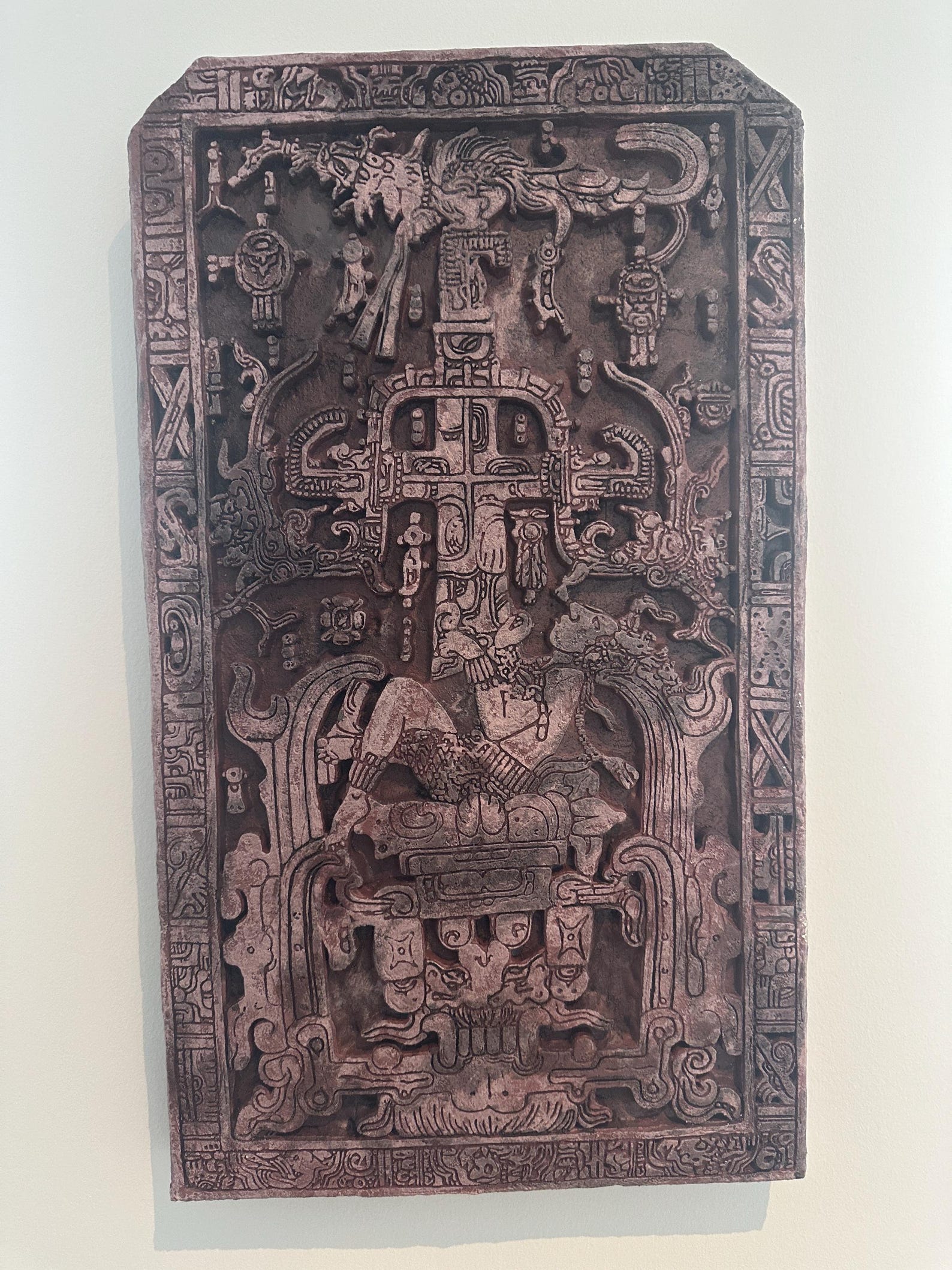 Tomb of Mayan King Pakal’s Sarcophagus Lid - Etsy