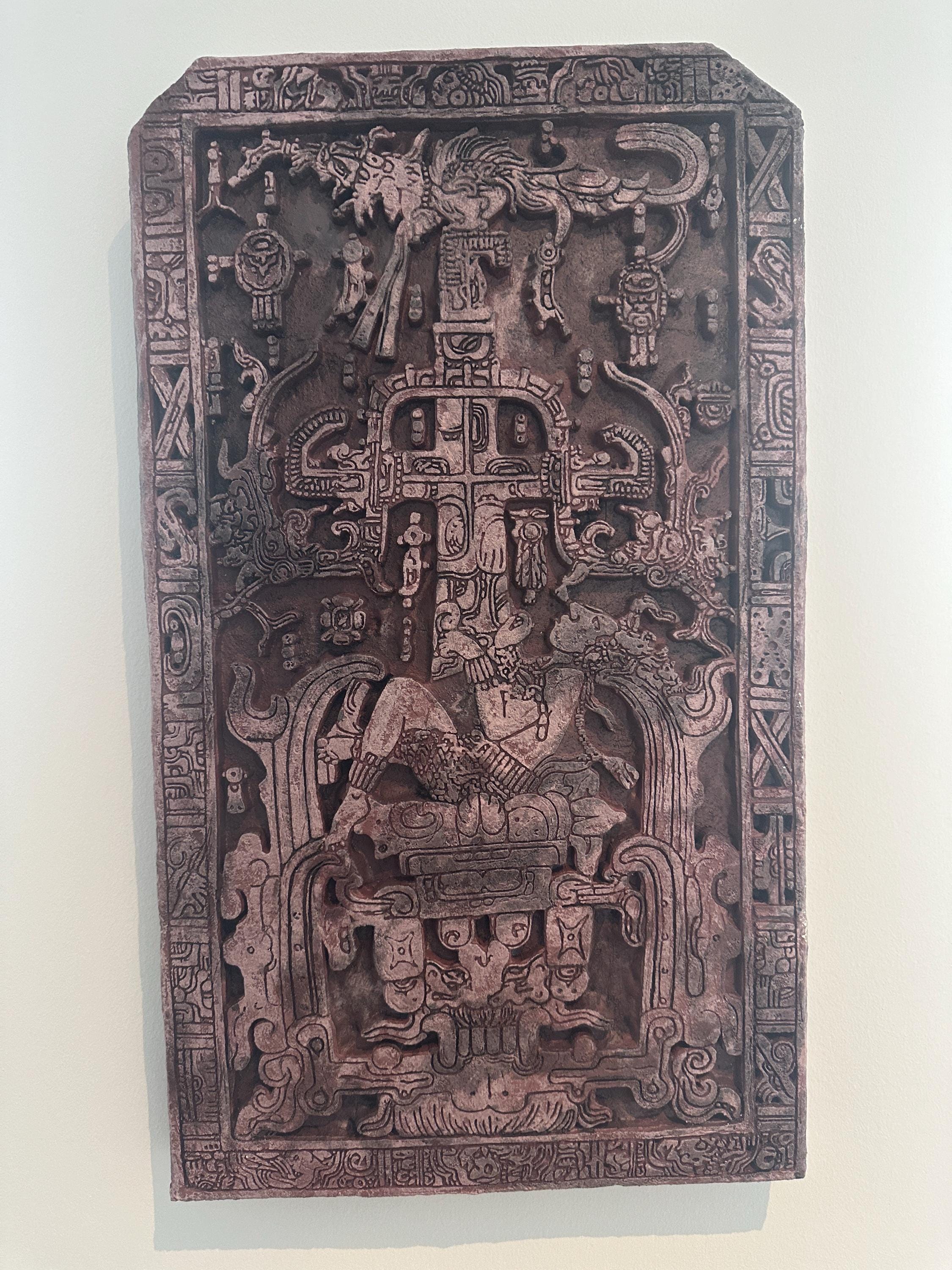 Tomb of Mayan King Pakal’s Sarcophagus Lid - Etsy