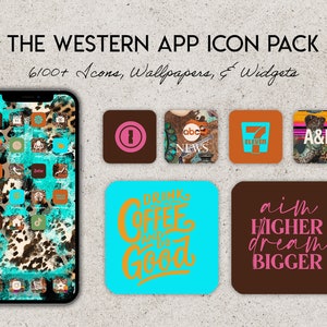 Western Phone App Icon Pack for Ios | App Icon Pack, Country Phone Apps ...