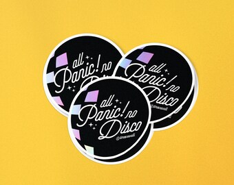 All Panic No Disco - Etsy