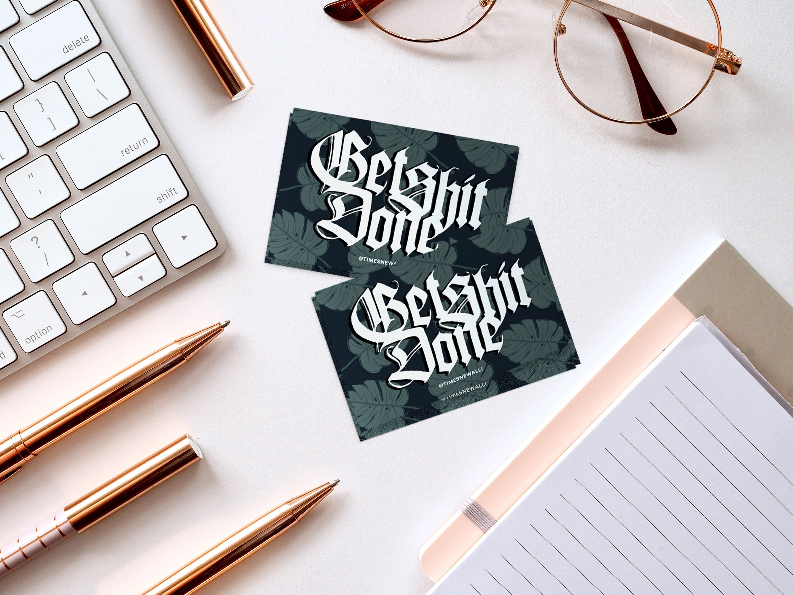 Get Shit Done Sticker 2 X 3 Vinyl Decal Funny Motivational Water Bottle ...