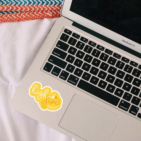High Five Sticker 2 x 3 Vinyl Decal Water | Etsy