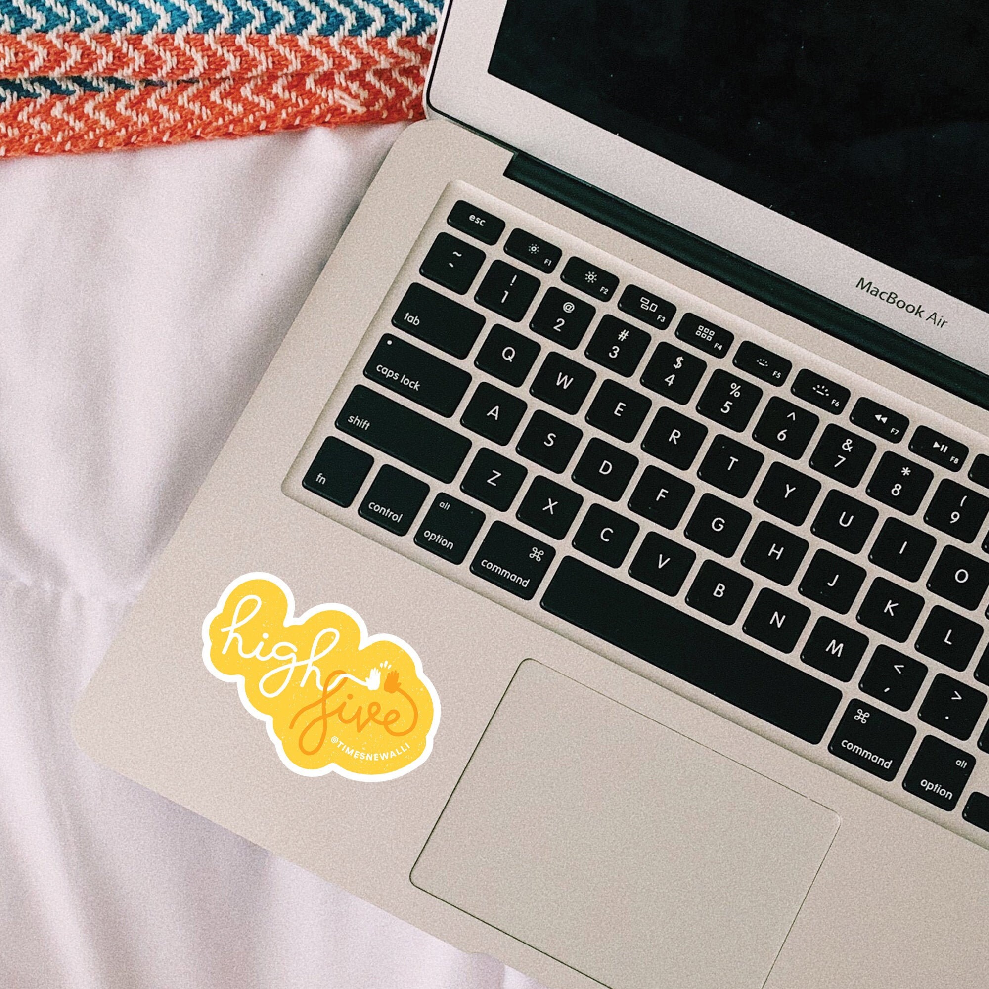 High Five Sticker 2 X 3 Vinyl Decal Water Bottle Sticker Laptop Sticker ...