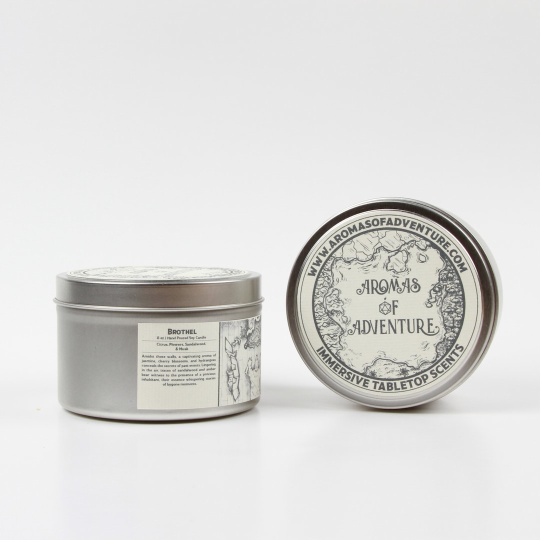 Brothel 8 Oz. Soy Candle Dungeons & Dragons Pathfinder Tabletop ...