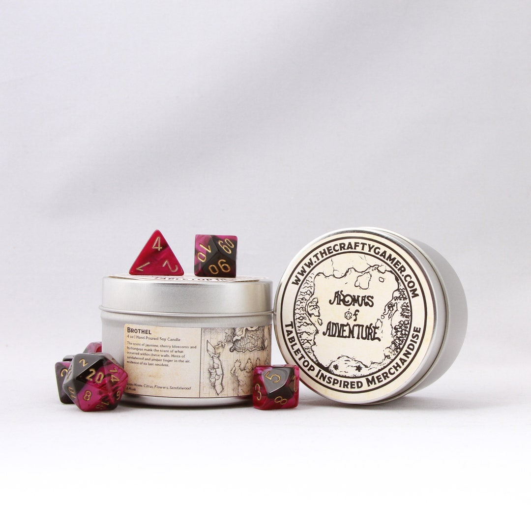 Brothel 4 Oz. Soy Candle Dungeons & Dragons Pathfinder - Etsy