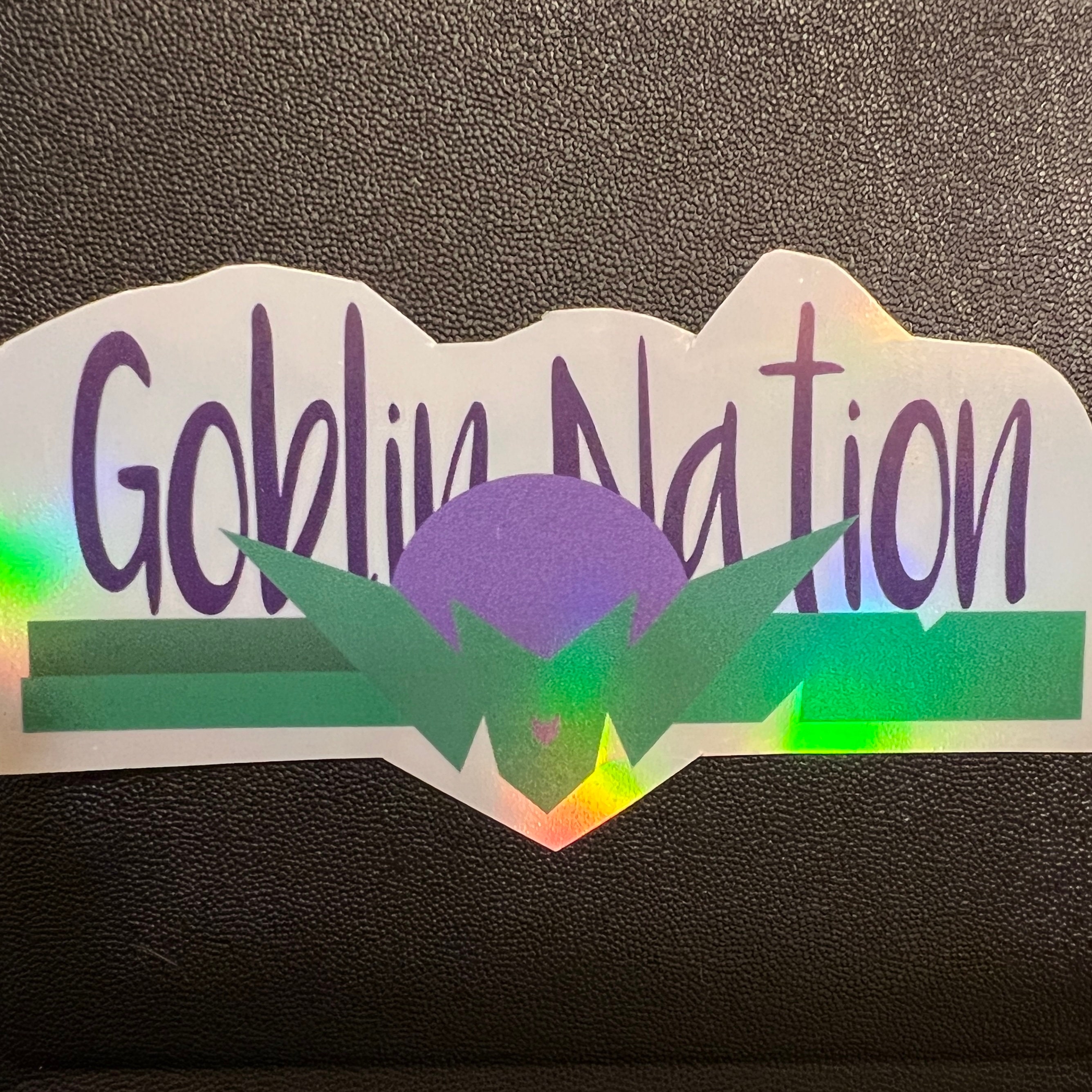 Green Goblin/goblin Nation - Spider-man Holo Vinyl Stickers - Etsy