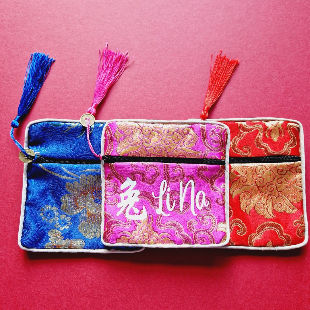 Personalised Chinese New Year Money Bag, Lunar New Year, CNY, Year of ...