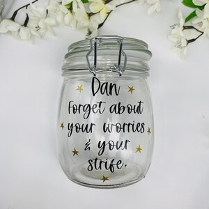 Personalised Worry Jar, Child's Positivity Jar, Well Being, Mindfulness ...