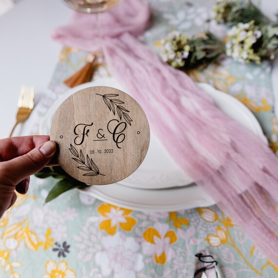 Modern Coasters Wedding Coasters Wedding Favors Party - Etsy