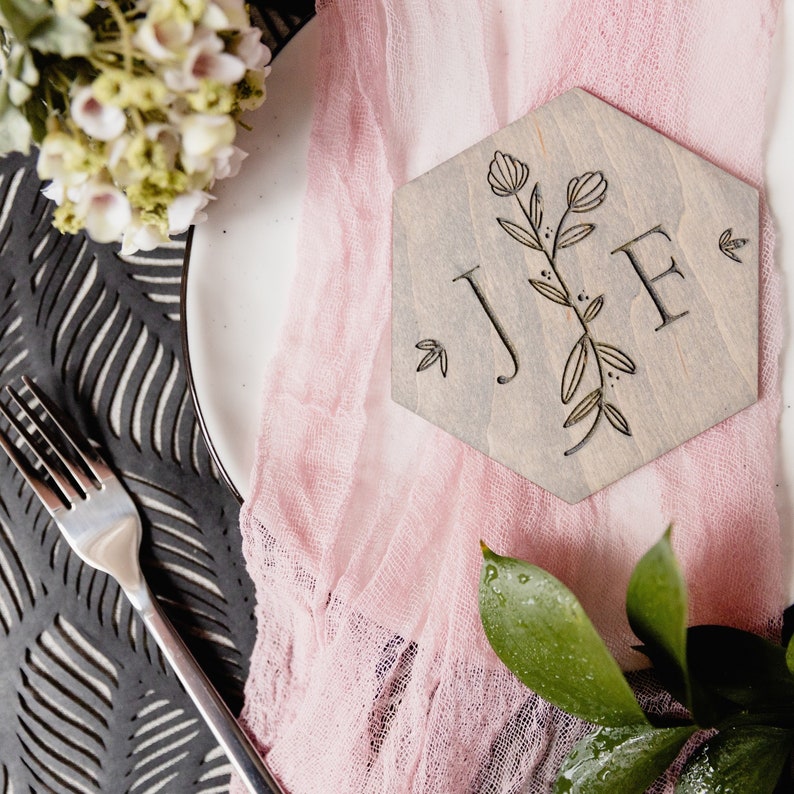 Wedding Favors in Bulk Wedding Coaster Monogram Coasters - Etsy