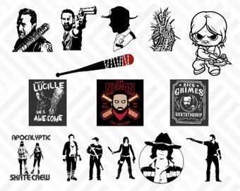 Walking dead svg | Etsy