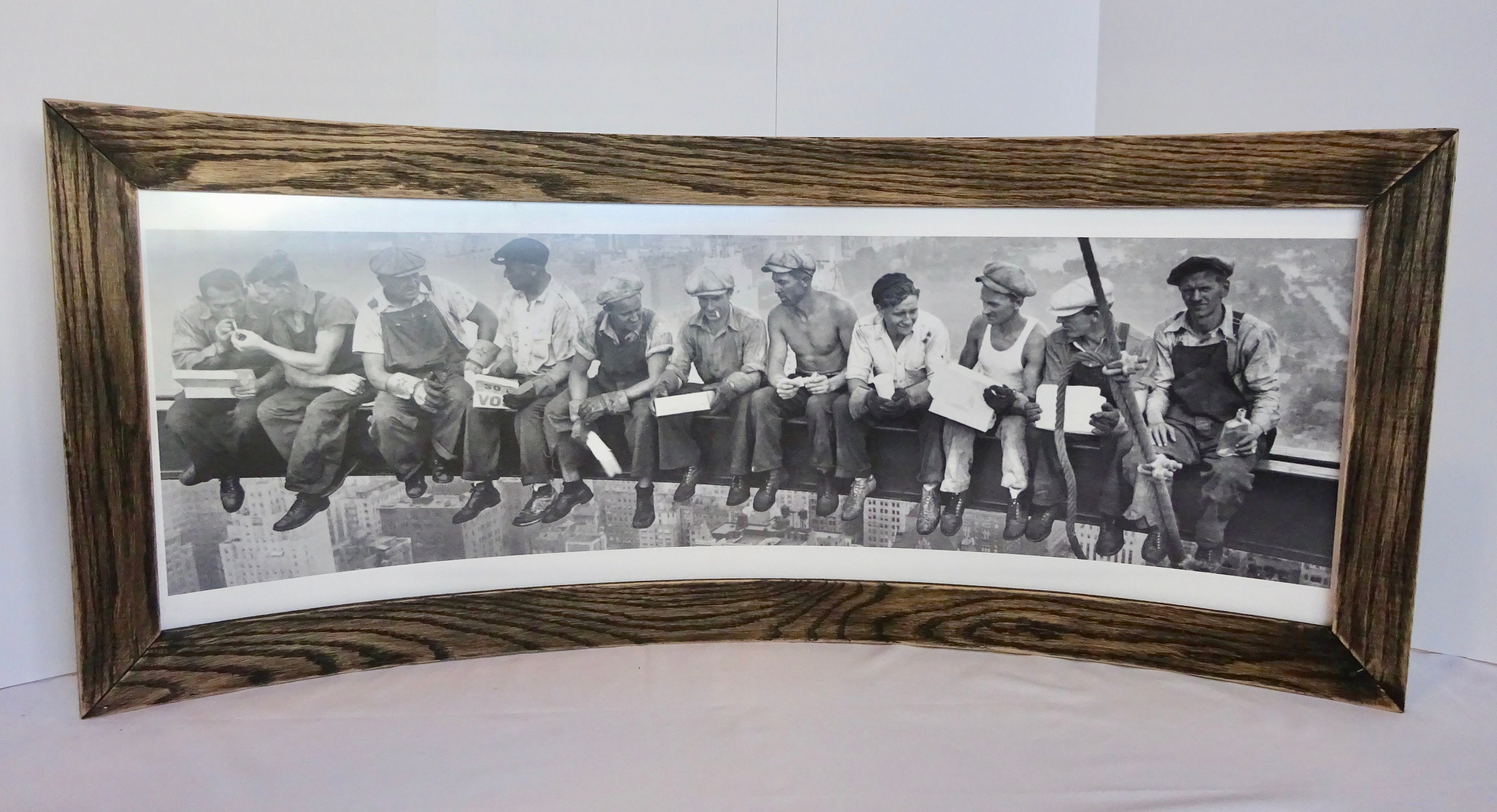 Curved Picture Frame With Photo - Etsy