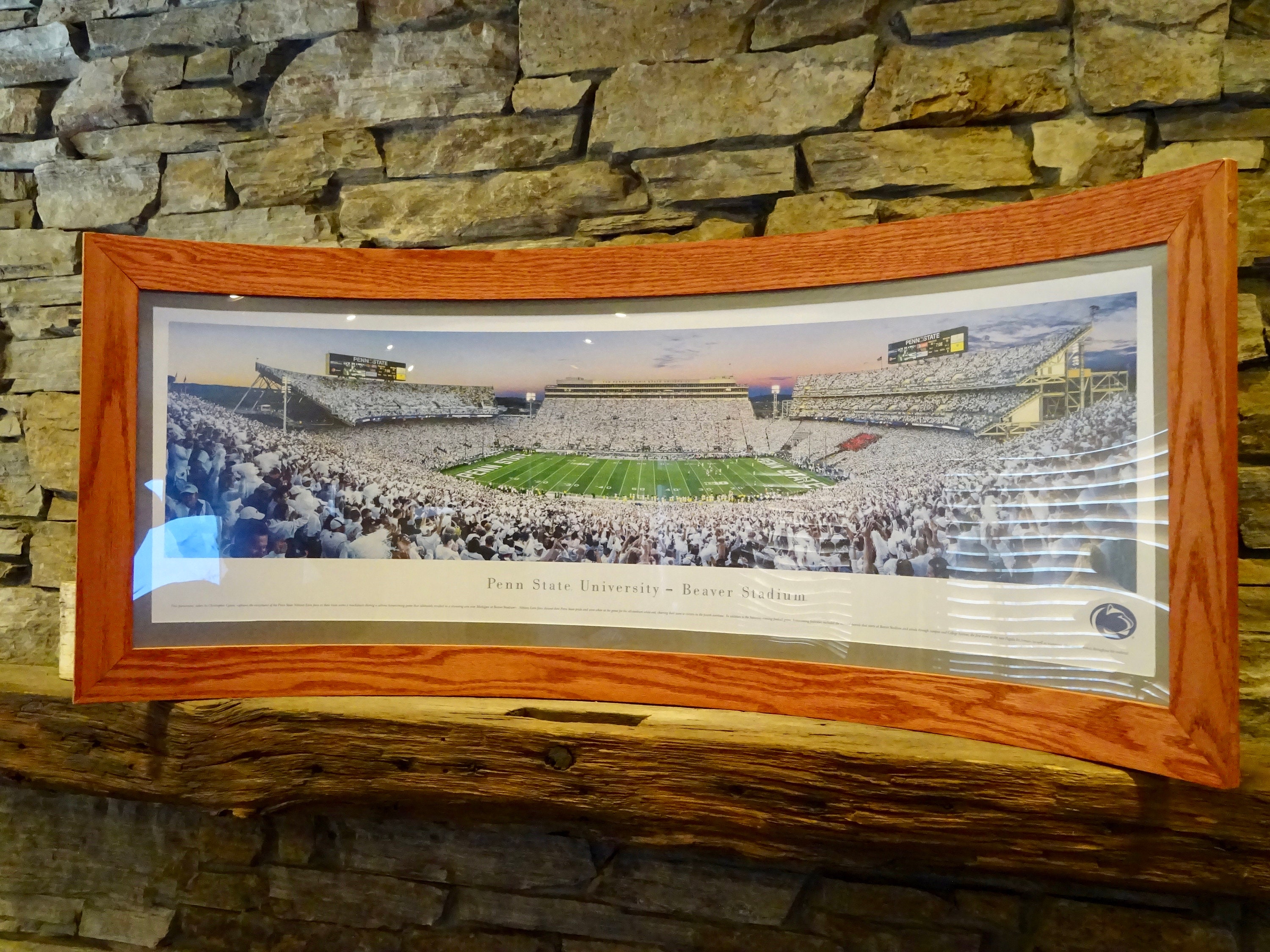 Curved Picture Frame With Photo - Etsy