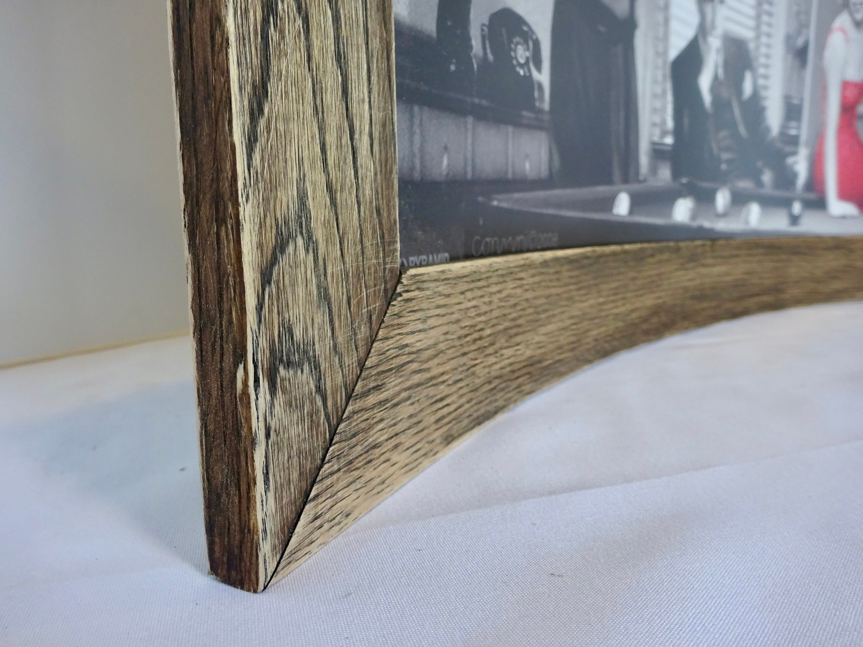 Curved Picture Frame With Photo - Etsy