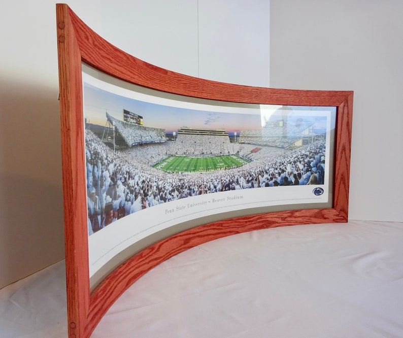 Curved Picture Frame With Photo - Etsy