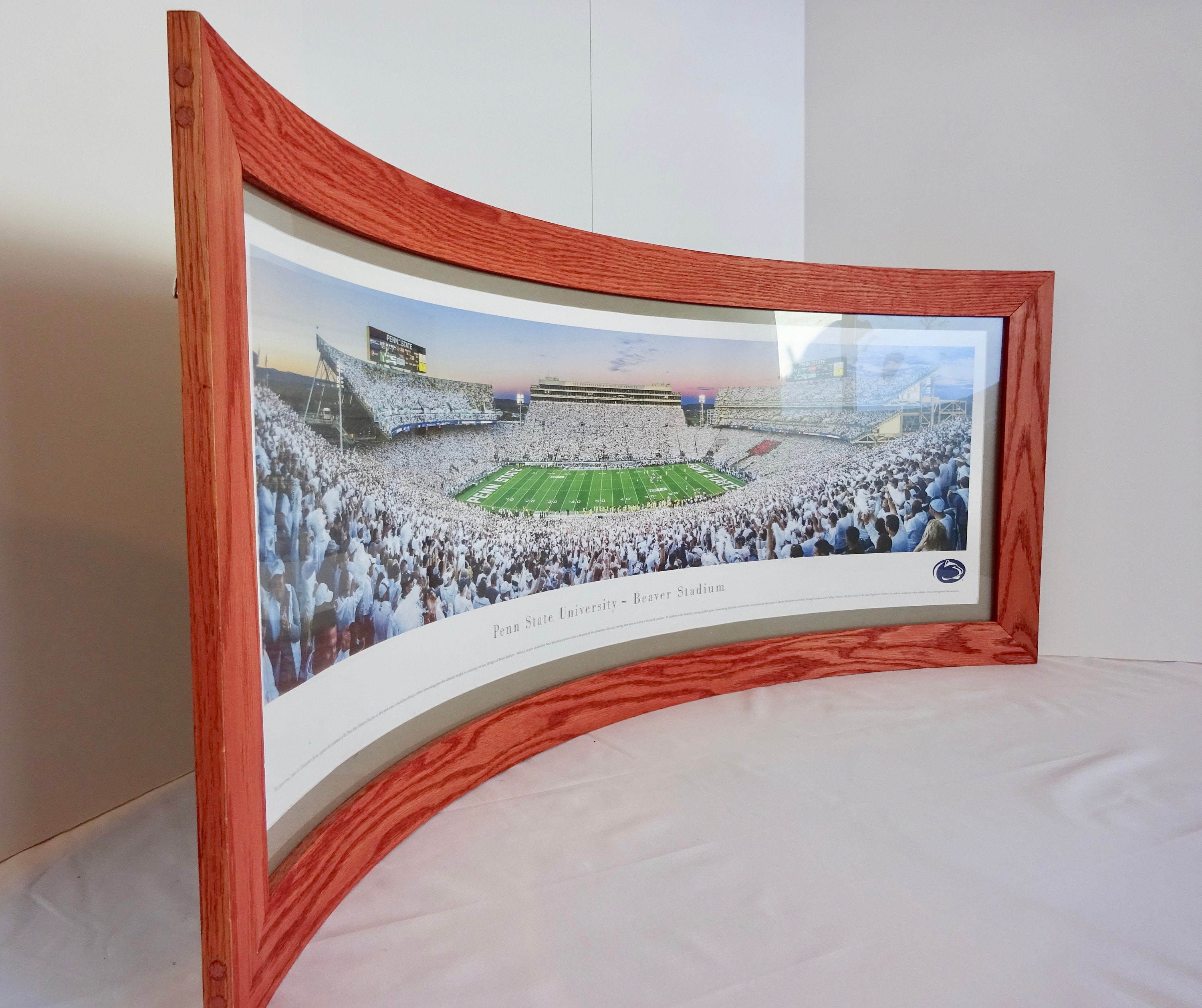 Curved Picture Frame With Photo - Etsy