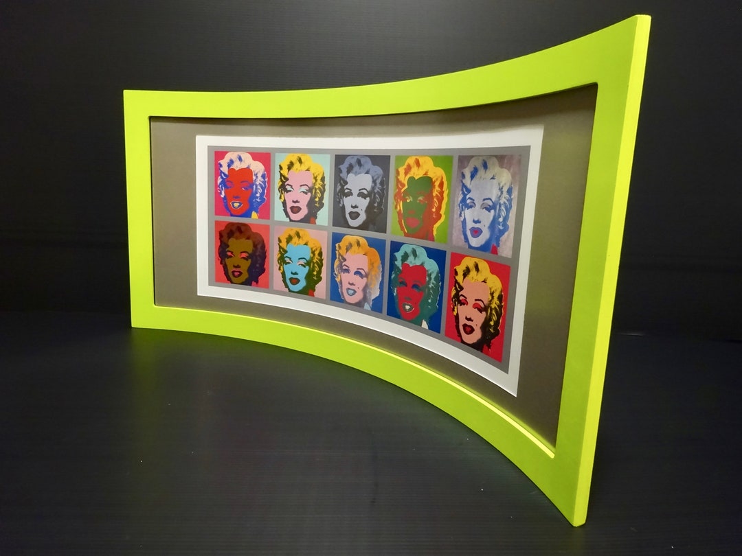 Curved Wood Picture Frame - Etsy