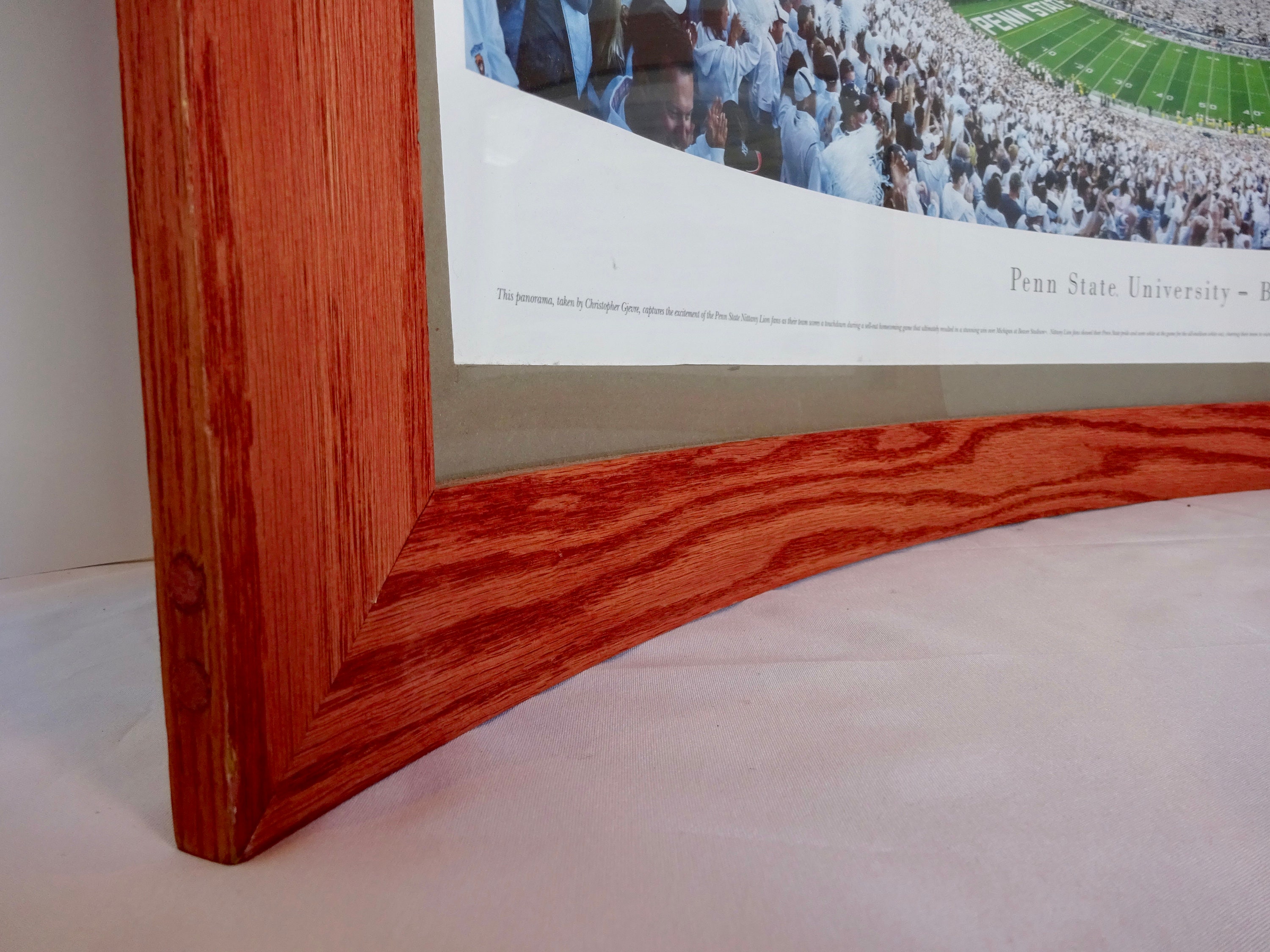 Curved Picture Frame With Photo - Etsy