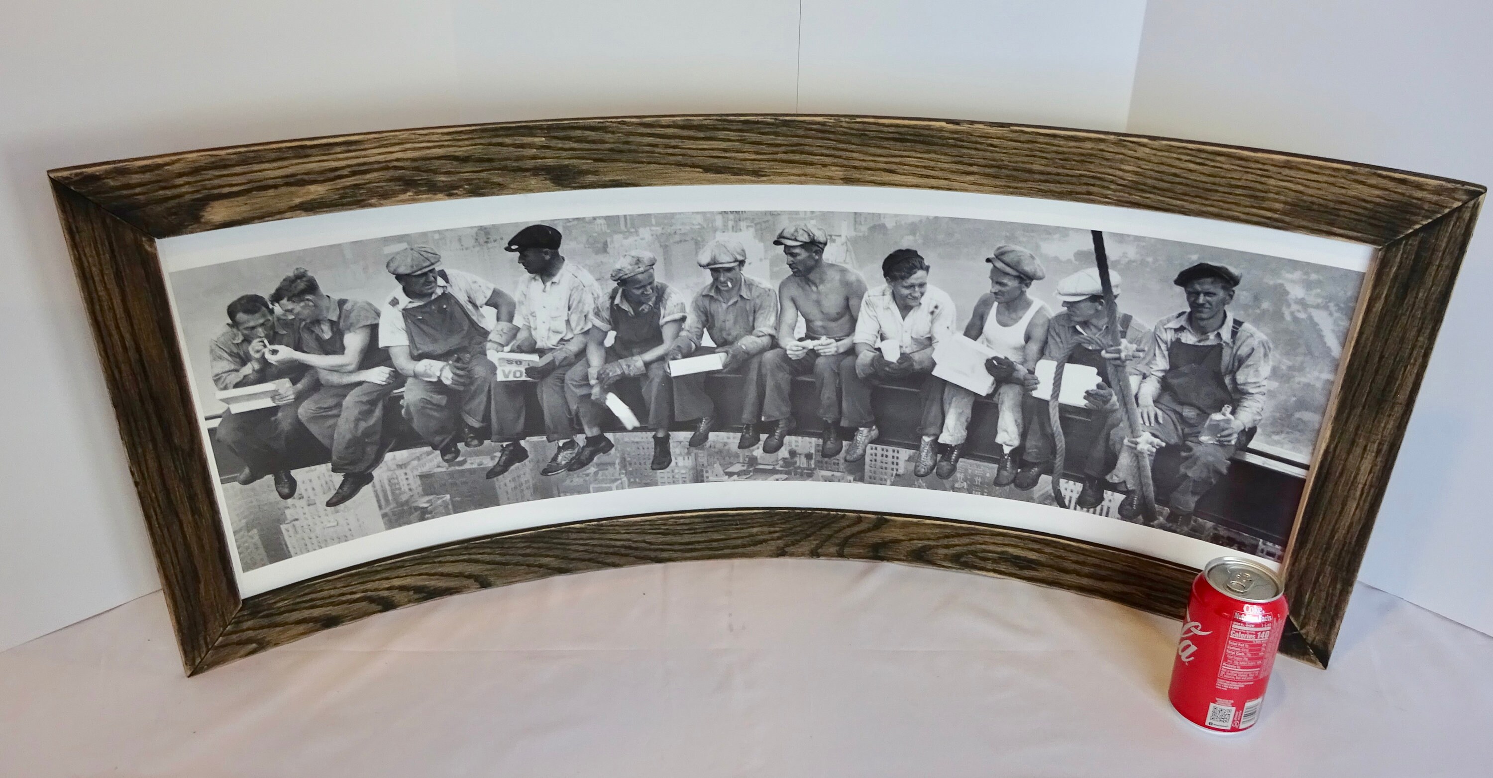 Curved Picture Frame With Photo - Etsy