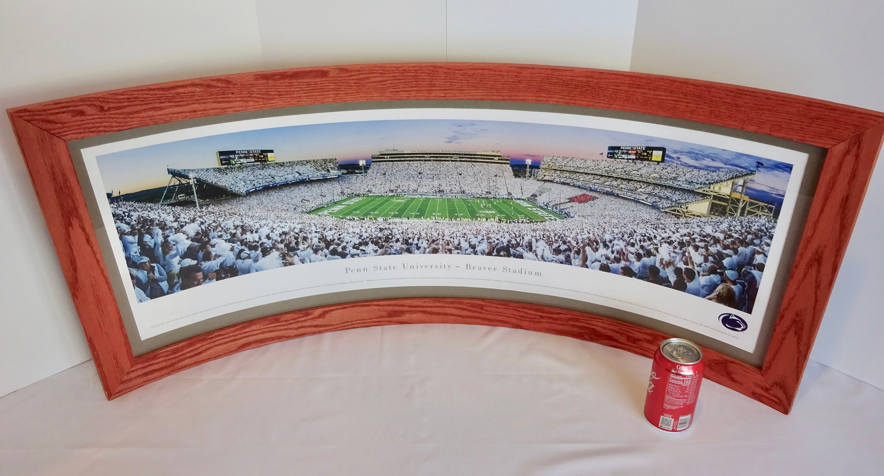 Curved Picture Frame With Photo - Etsy