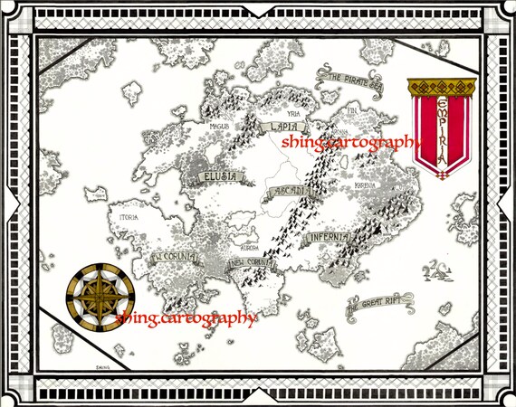 Shing Custom Map Pdfs - Etsy