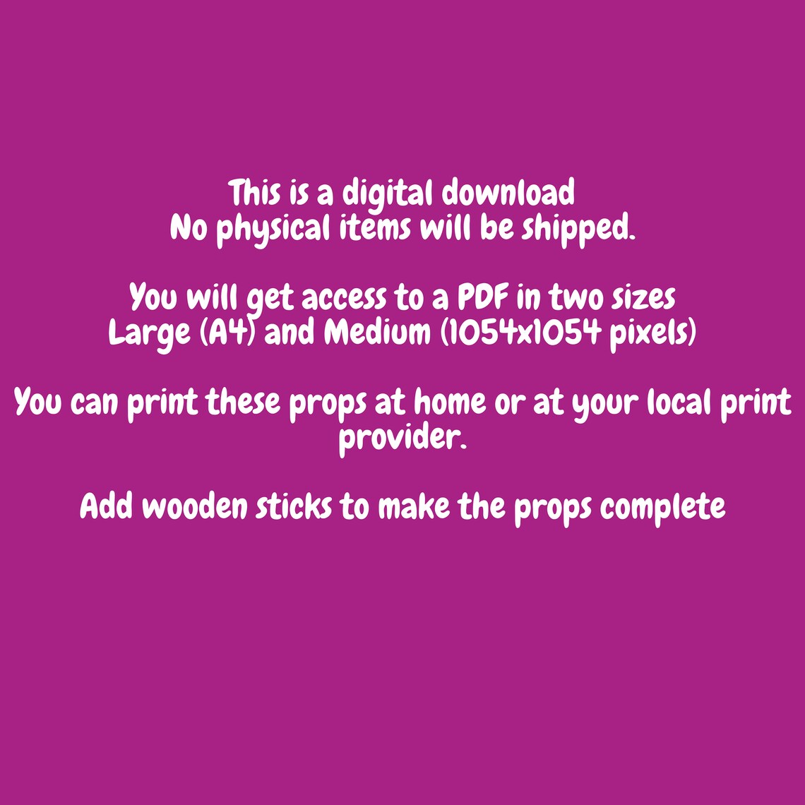 Mehndi Props - Sangeet Props, DIY Photobooth Props for Mehndi / Sangeet ...