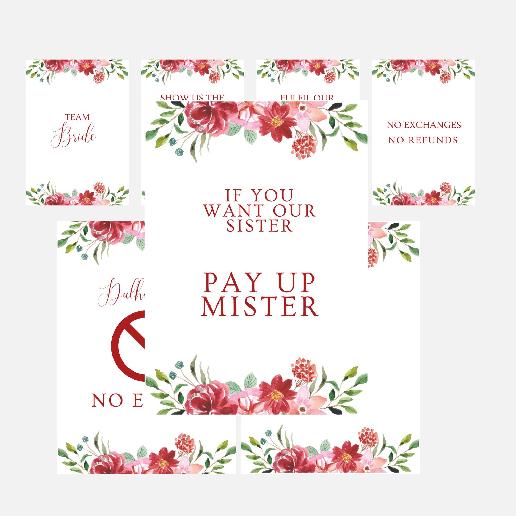 Doli Sign | Wedding Gate Sign | Dulha Entry Signs | Pay up Welcome ...